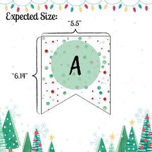 Printable Christmas Elf Banner, Digital Download, A-Z Lettering, DIY ...