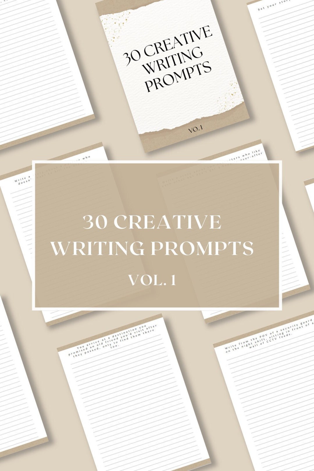 30 Creative Writing Prompts Volume 1 | Writing Prompts | Creative ...