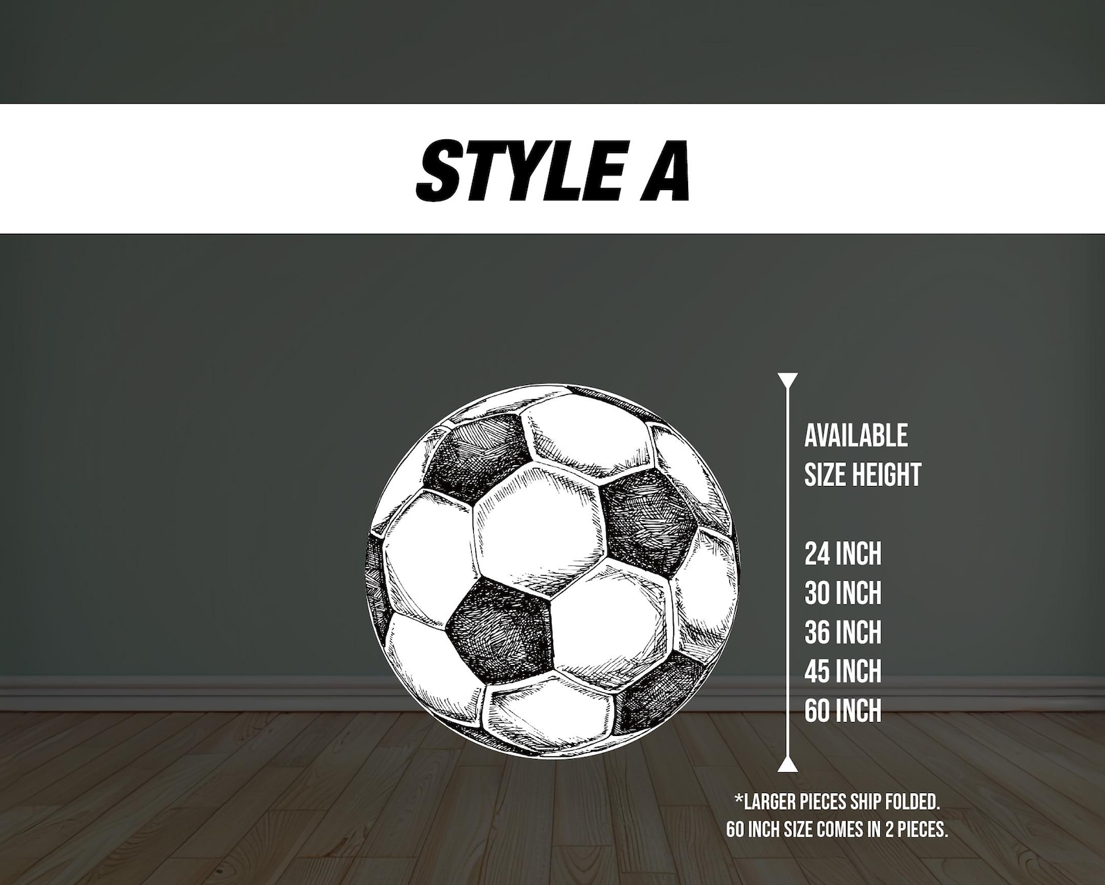 Big Soccer Ball Prop Cutout Soccer Themed Panel Backdrop With Stands ...