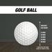 Big Golf Ball Prop Golf Themed Panel Backdrop With Stands, Golf Props ...