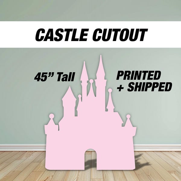 Cardboard Castle Cutout - Etsy