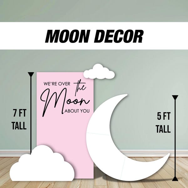 Large Moon Prop - Etsy