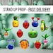 Hey Bear Cutouts, Cute Fruit and Veggies Decor, Sensory Centerpieces ...