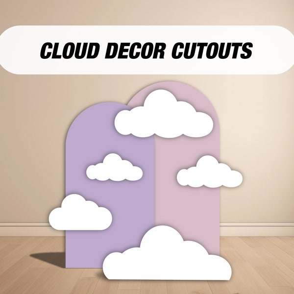 Cloud Cutout Backdrop - Etsy