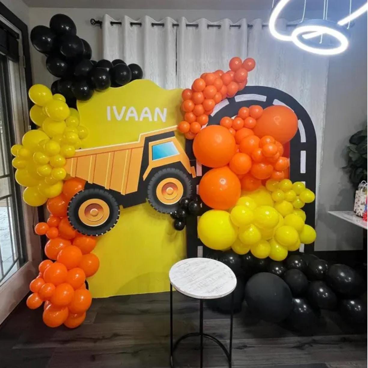 Big Truck Cutout Decor, Construction Themed Photo Prop, Birthday Party ...
