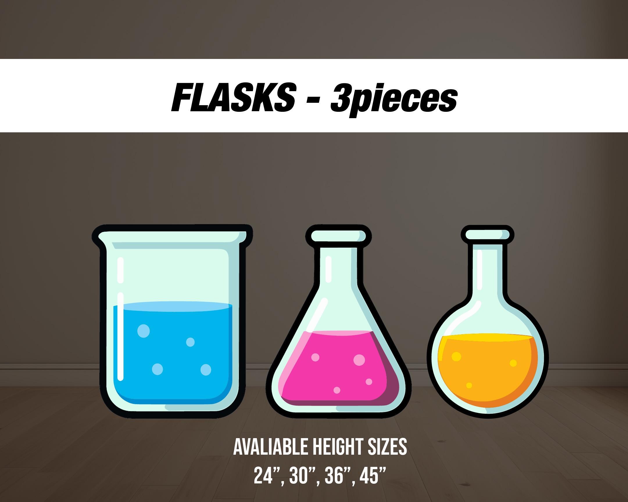 Science Lab Party Backdrop Props Mad Scientist Party Decorations STEM ...