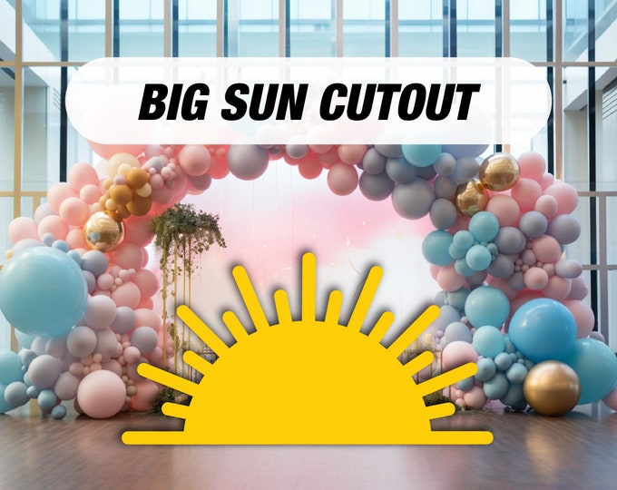 White Unpainted Styrofoam Sun Cutouts - DIY Party Decorations for ...