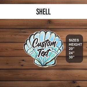 Mermaid Tail Cutouts Sea Shell Birthday Under the Sea Centerpieces ...