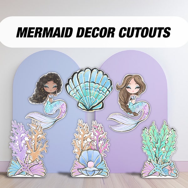 Watercolor Ocean Cutouts - Etsy