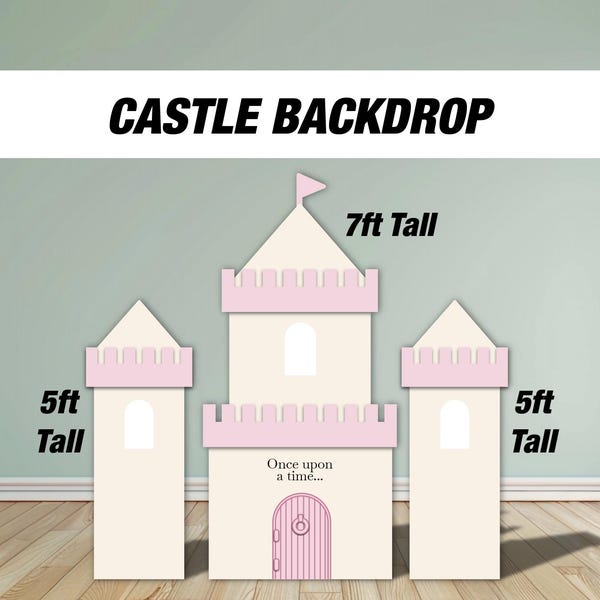 Cardboard Castle Cutout - Etsy