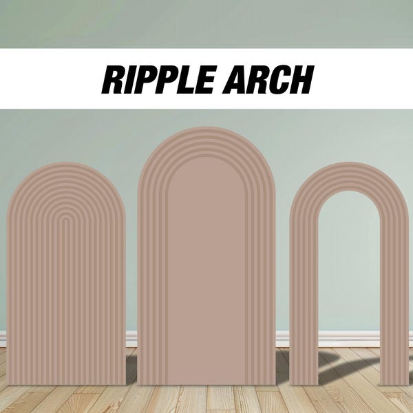 Ripple Arch Backdrop - Etsy