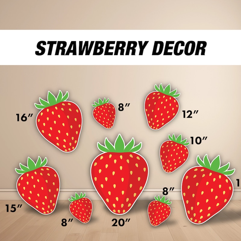 Strawberry Theme - Etsy