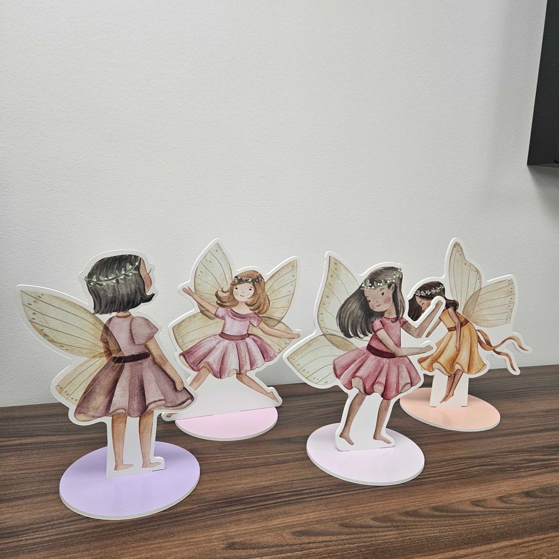 Fairy Cutouts Centerpieces Fairy Standee Fairy Watercolor - Etsy