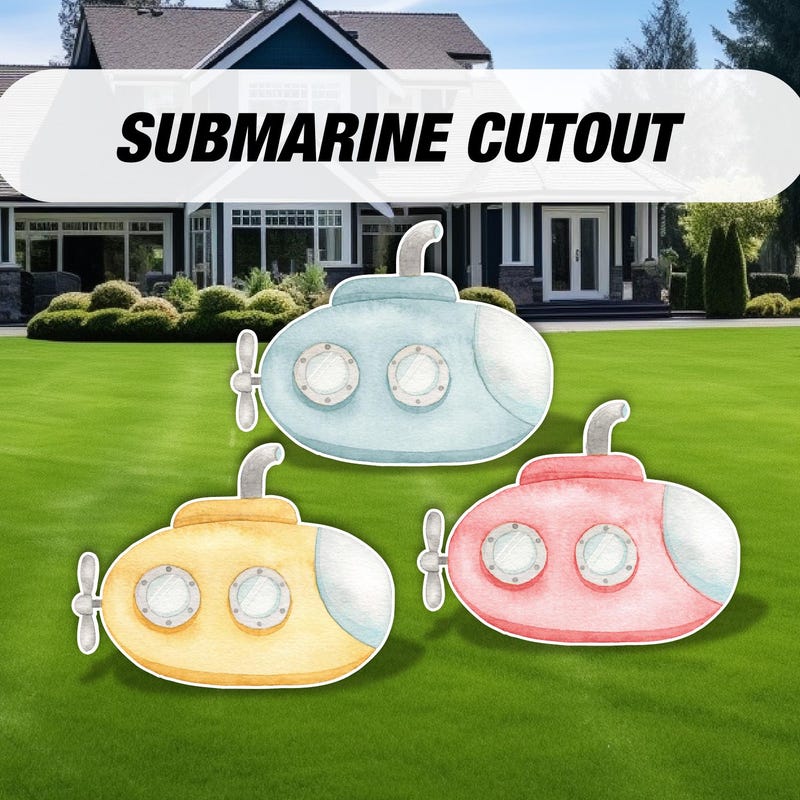 Submarine Centerpiece - Etsy