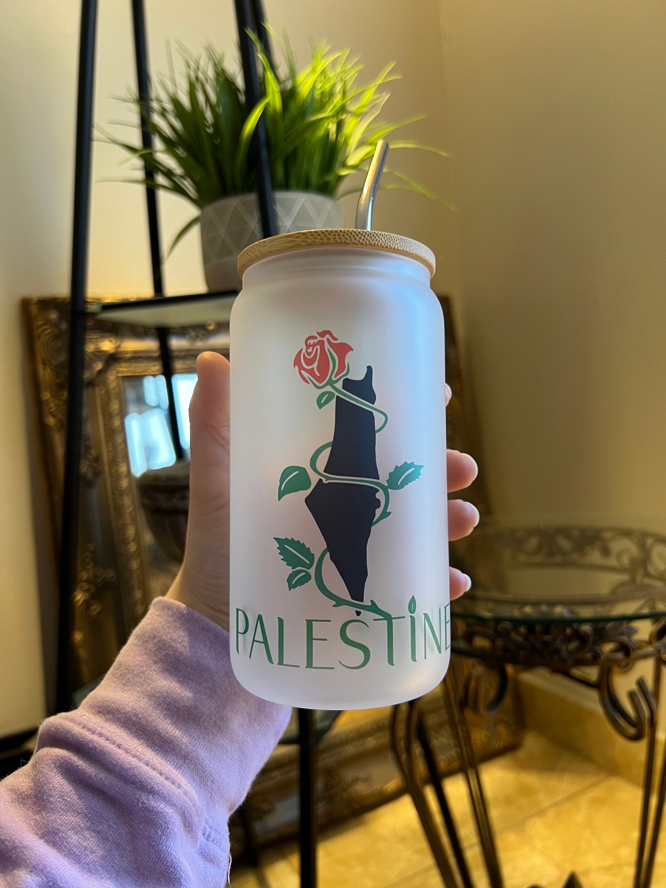 Palestine Mug - Palestine Glass Tumbler - Palestine Tumbler - Palestine ...