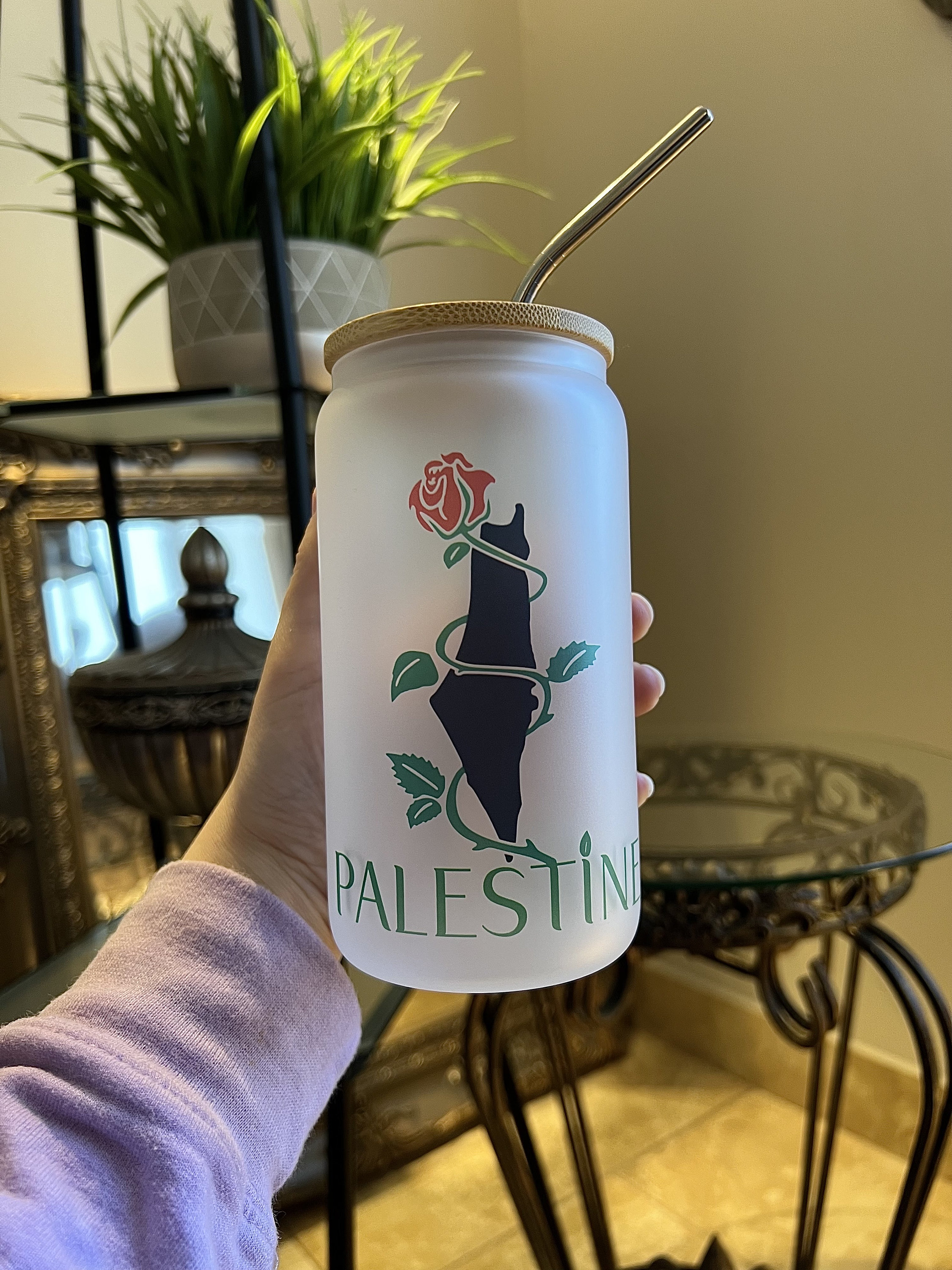 Palestine Mug - Palestine Glass Tumbler - Palestine Tumbler - Palestine ...