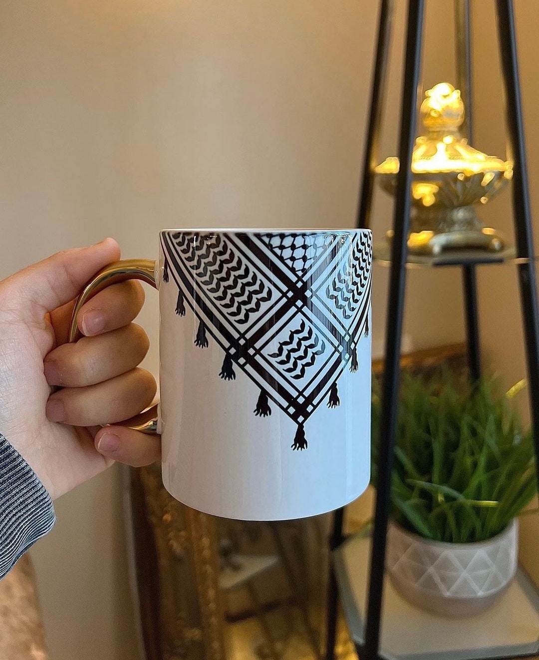 Palestine Mug - Kuffiya Design - Ramadan - Ramadan Gift - Etsy