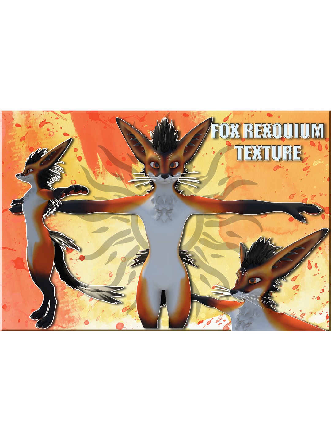 Fox Rexouium Texture - Etsy