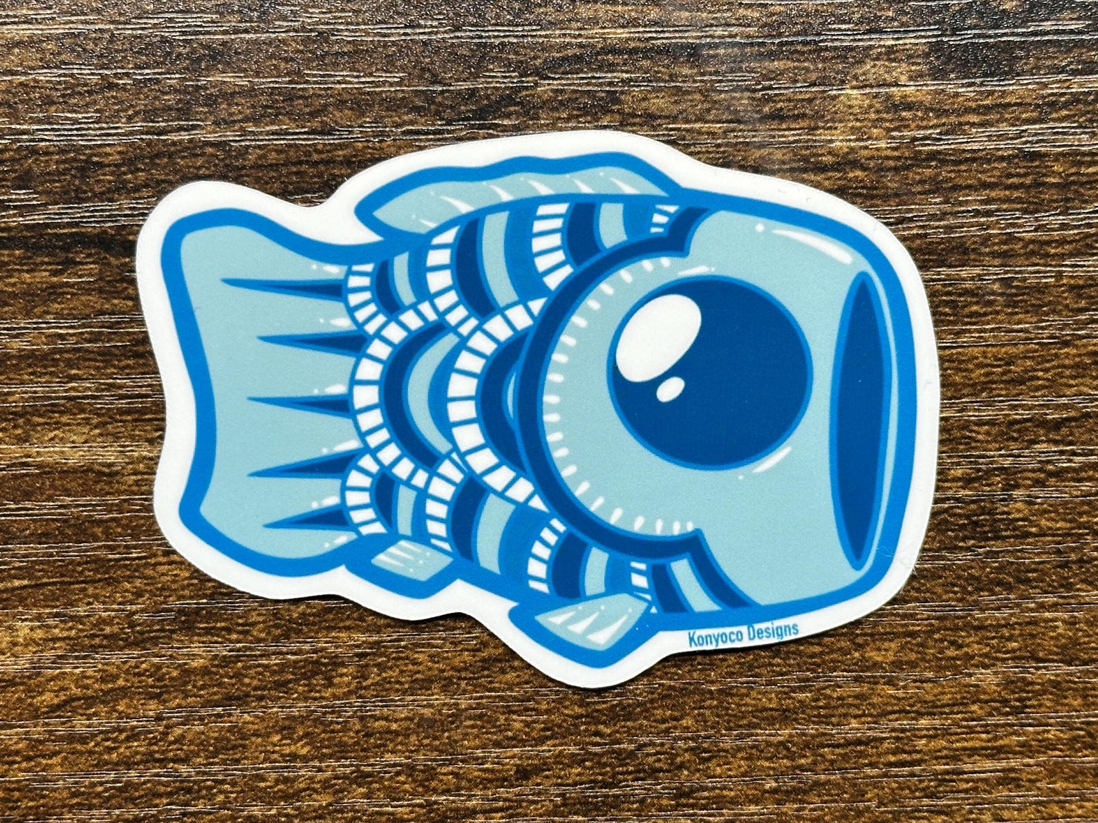Japanese Koi Carp Fish Koinobori Kite Cute Kawaii Sticker for Student ...