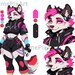 EXCLUSIVE 1x Fursona Adopt Limited Edition: Brysara Furry Adopt Reference Sheet Limited Edition ...