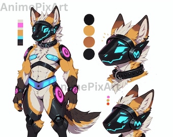 EXCLUSIVE 1x Fursona Adopt Limited Edition: Ionspark Furry Adopt ...