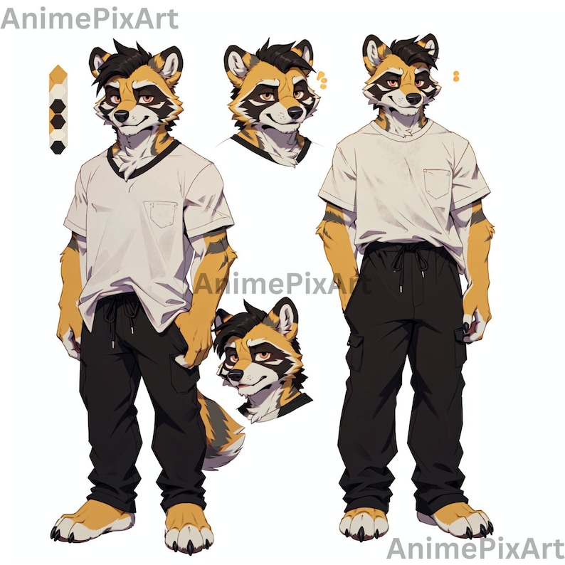 Furry Adoptable: Eron 25x Daily Adoptions & RARITIES Dec 20th Raccoon ...