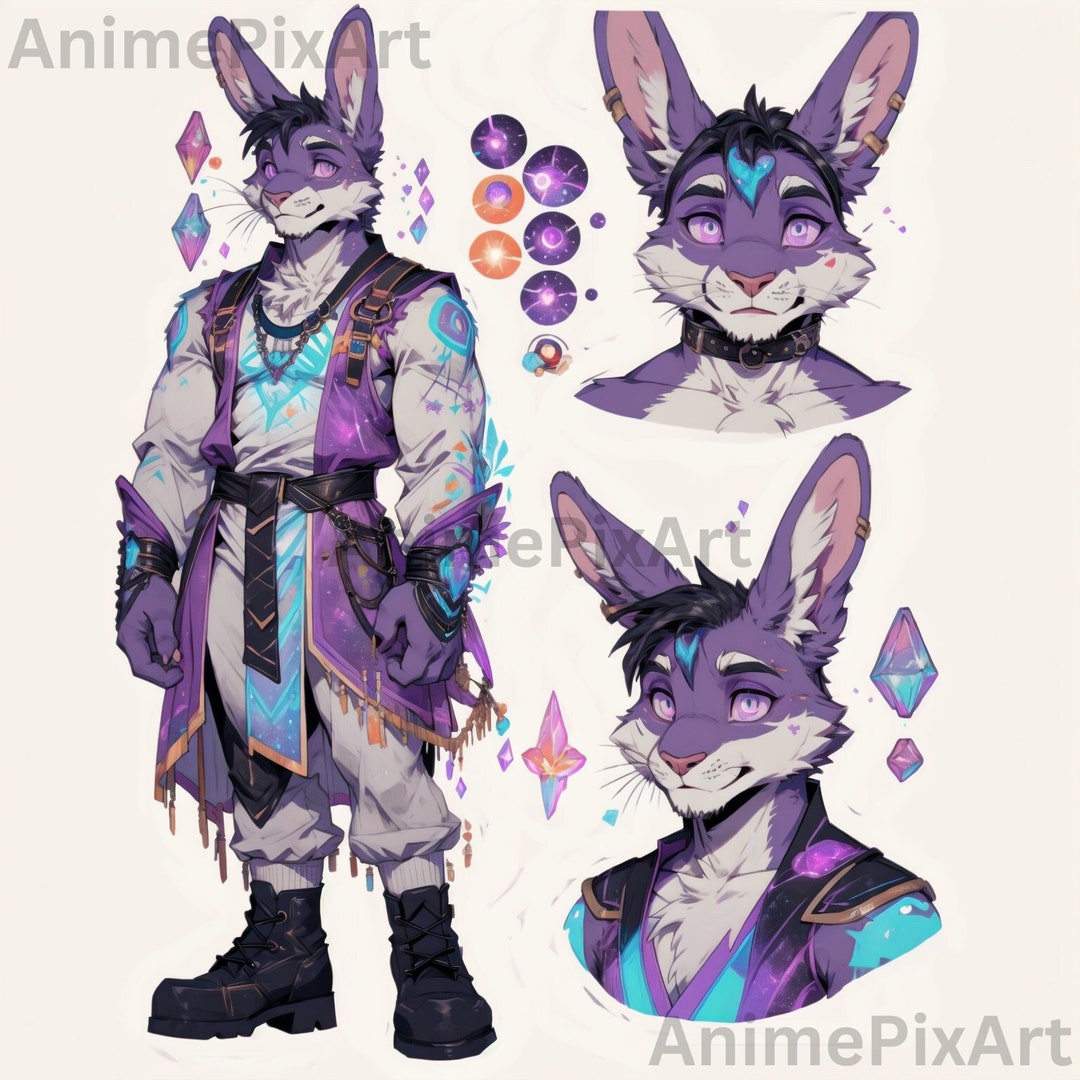 EXCLUSIVE 1x Furry Adopt: Edgarr Furry Adoption, Reference Sheet - Etsy