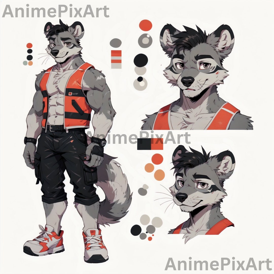 EXCLUSIVE 1x Furry Adopt: Flyn Furry Adoption, Reference Sheet, Fursona ...