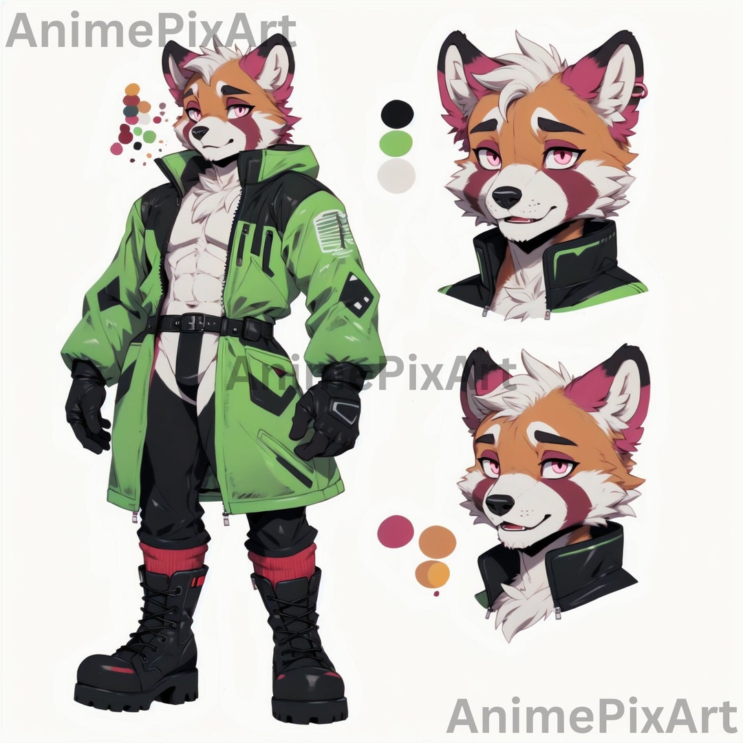 EXCLUSIVE 1x Furry Adopt: Braum Furry Adoption, Reference Sheet ...