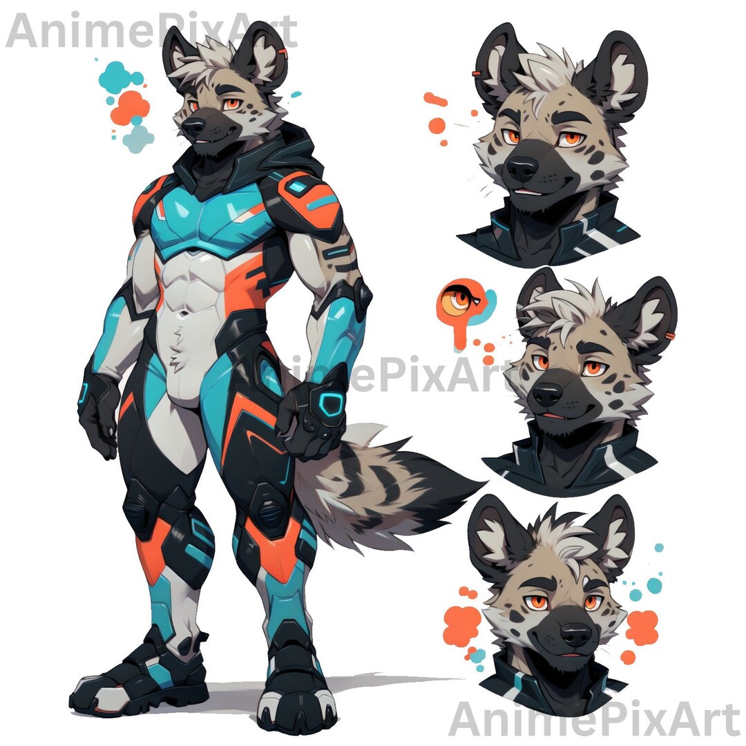EXCLUSIVE 1x Furry Adopt : Brendt Furry Adoption, Reference Sheet - Etsy