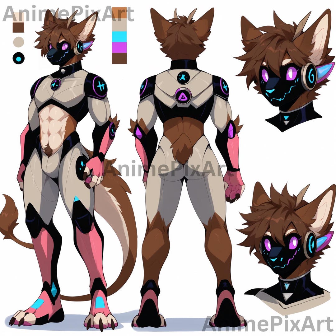 Furry Adopt - Protogen 630 - Furry Adoption, Reference Sheet, Fursona, Story Telling ...
