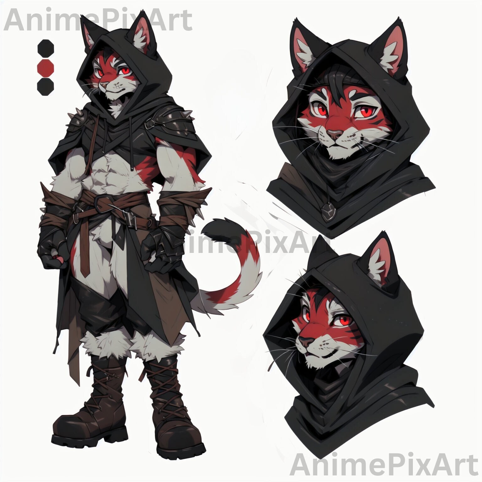 EXCLUSIVE 1x Furry Adopt: Nolyn Furry Adoption, Furry Reference Sheet ...
