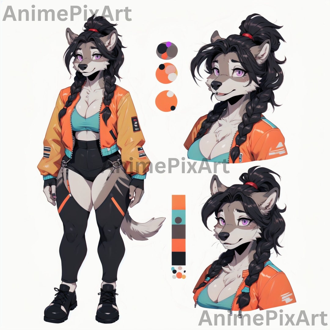 EXCLUSIVE 1x Furry Adopt: Libo Furry Adoption, Reference Sheet, Fursona - Etsy