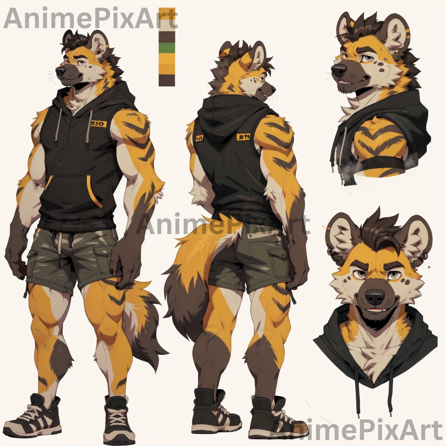 EXCLUSIVE 1x Furry Adopt: Weslee Furry Adoption, Reference Sheet - Etsy