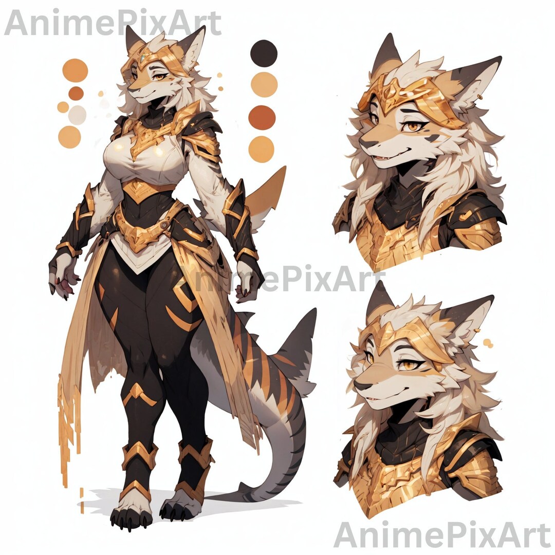 EXCLUSIVE 1x Furry Adopt : Kaelith Furry Adopt Reference Sheet Furry ...