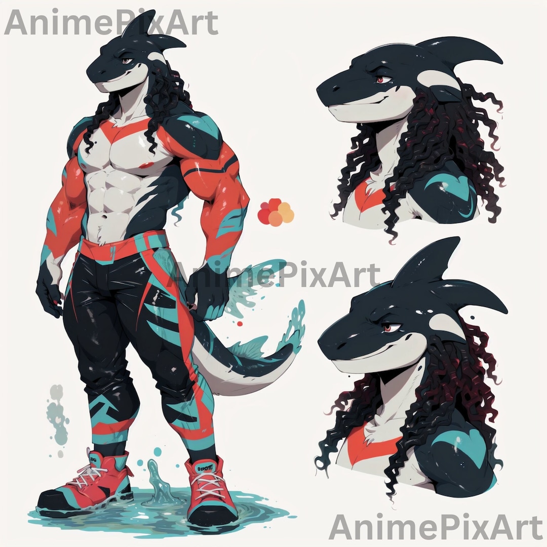 Furry Adopt - Shamu - Furry Adoption, Reference Sheet, Fursona, Story ...
