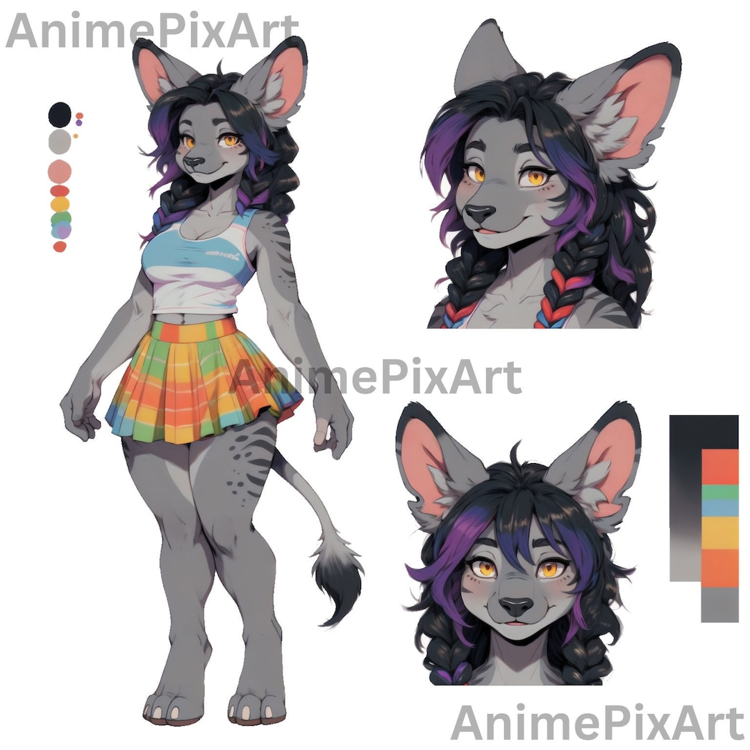 Furry Adopt Ashe Furry Adoption, Reference Sheet, Fursona - Etsy