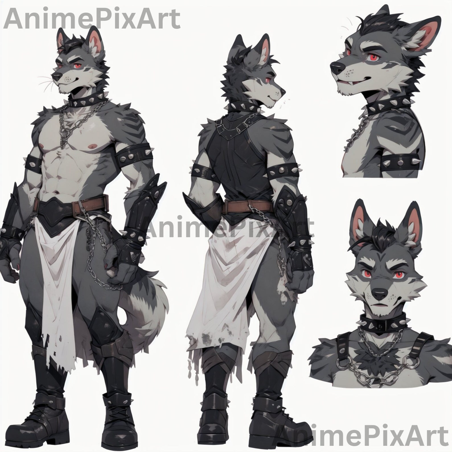EXCLUSIVE 1x Furry Adopt: Mathias Furry Adoption, Reference Sheet - Etsy