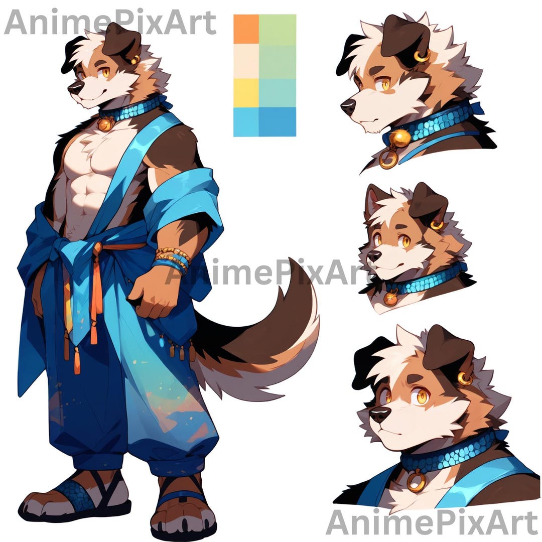 Furry Adopt - Unnamed 398 - Furry Adoption, Reference Sheet, Fursona ...