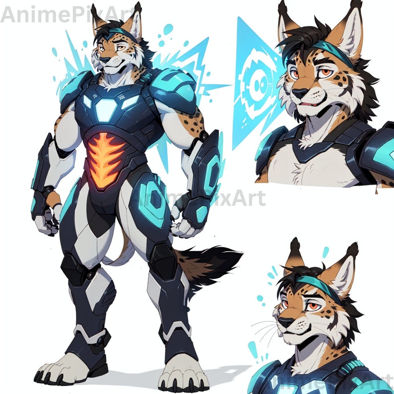 LIMITED Furry Adoption: Daily Adoptions Dec. 15th Hak Lynx Fursona ...
