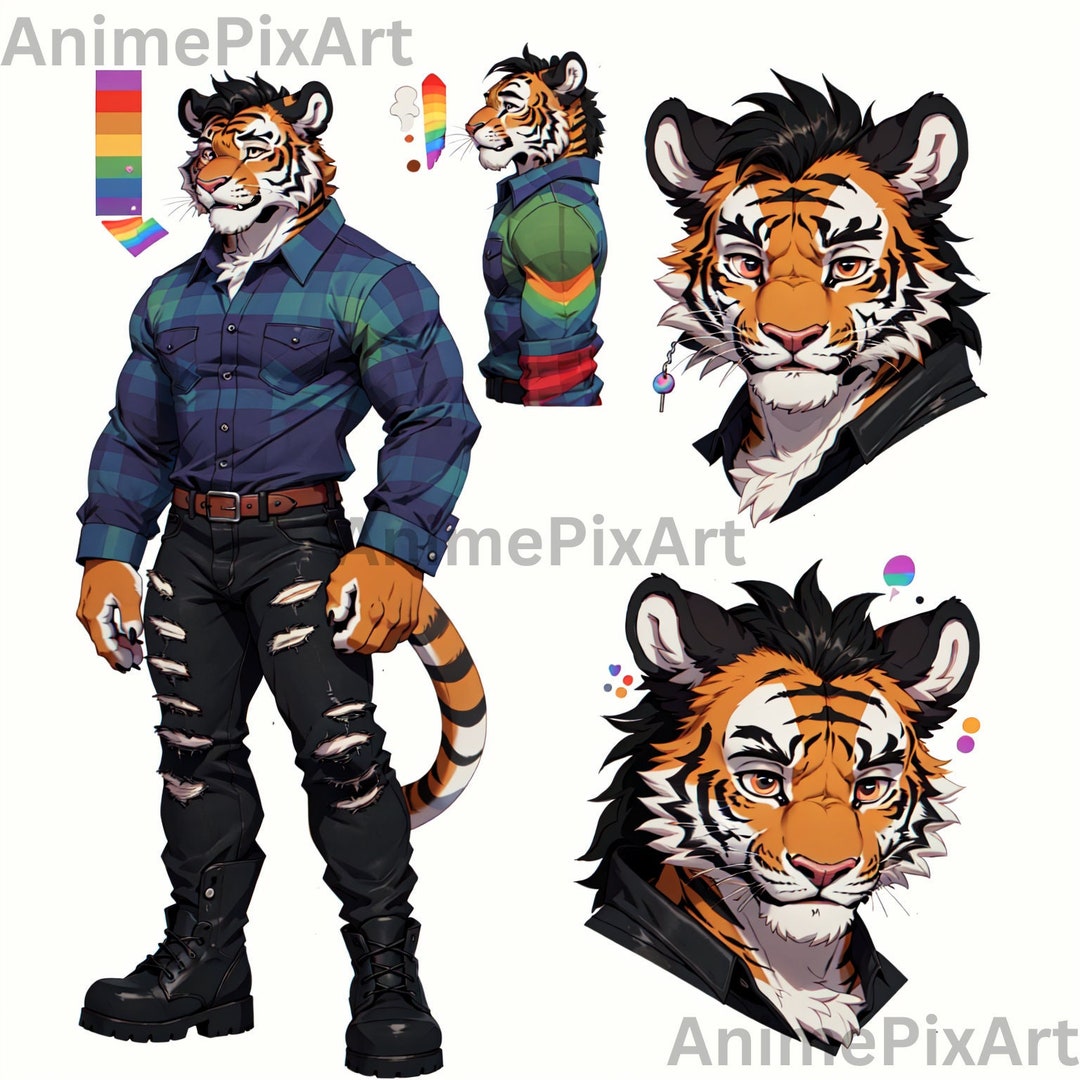 EXCLUSIVE 1x Fursona Adopt : Daily Adoptions Dec. 13th Lyrok Tiger ...