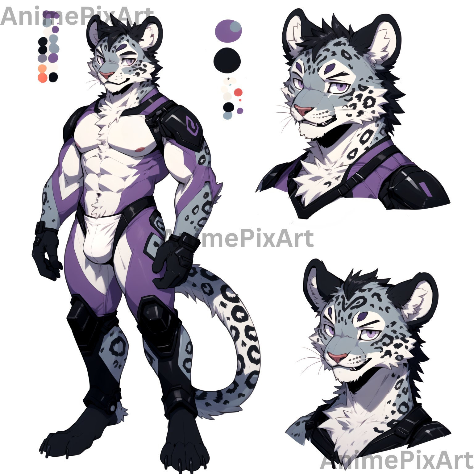 EXCLUSIVE 1x Fursona Adopt : Desmond Furry Adopt Reference Sheet, Furry Adoption OC Furry ...