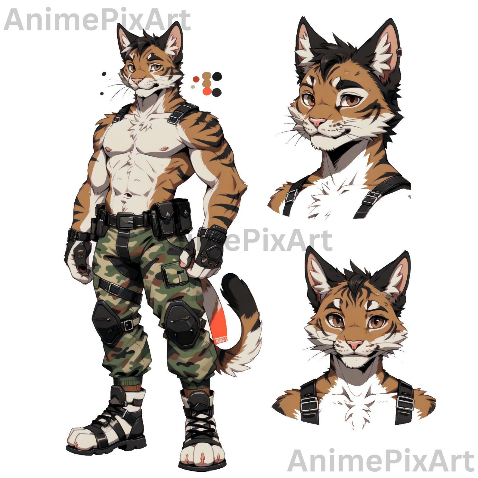 EXCLUSIVE 1x Furry Adopt: Tylor Furry Adoption, Furry Reference Sheet ...