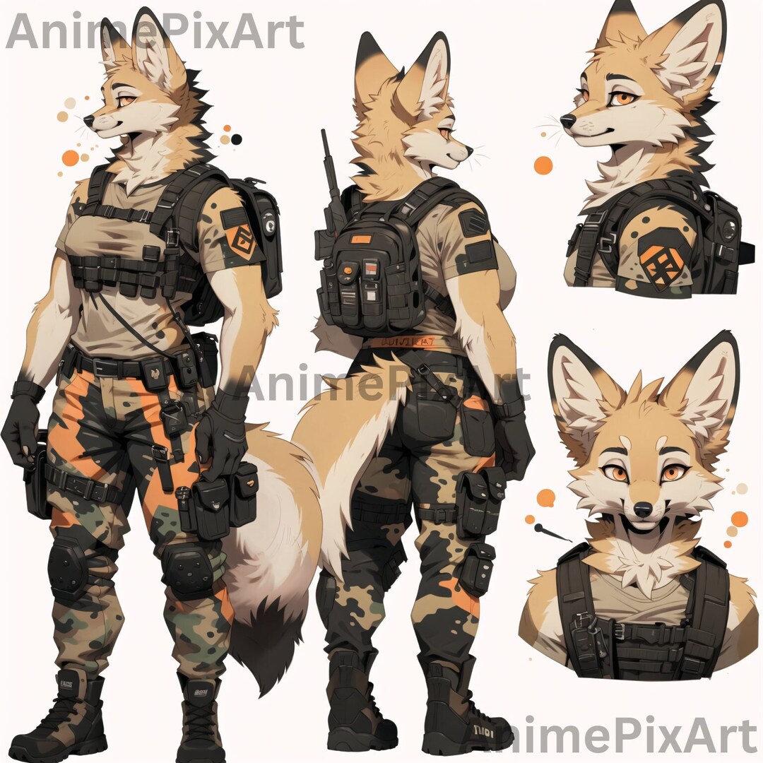 EXCLUSIVE 1x Furry Adopt Yasmyn Furry Adoption, Reference Sheet - Etsy