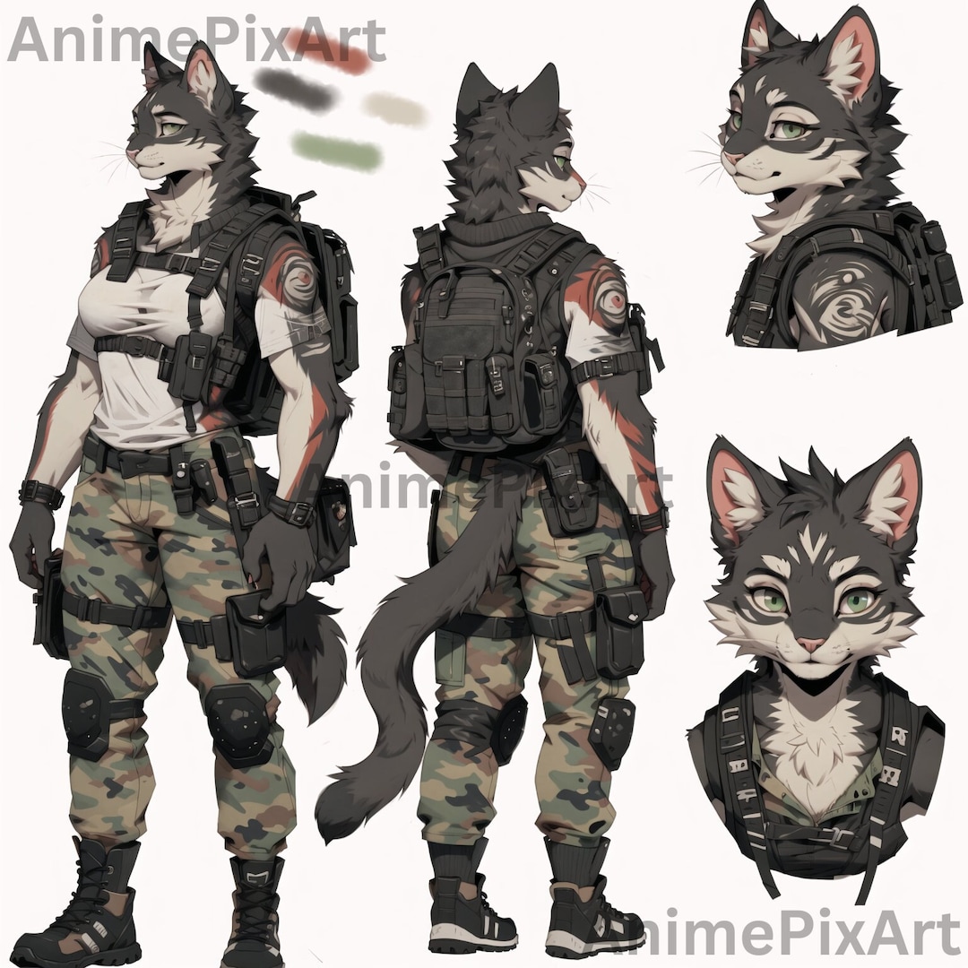 EXCLUSIVE 1x Furry Adopt: Raquela Furry Adoption, Reference Sheet - Etsy