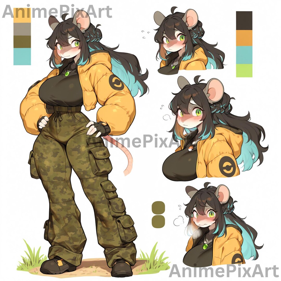 Furry Adopt - Unnamed 749 - Furry Adoption, Reference Sheet, Fursona ...