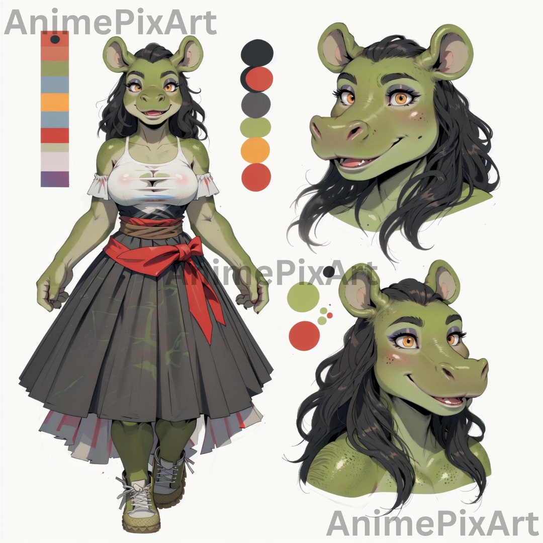 Furry Adopt - Fiona - Furry Adoption, Reference Sheet, Fursona, Story ...