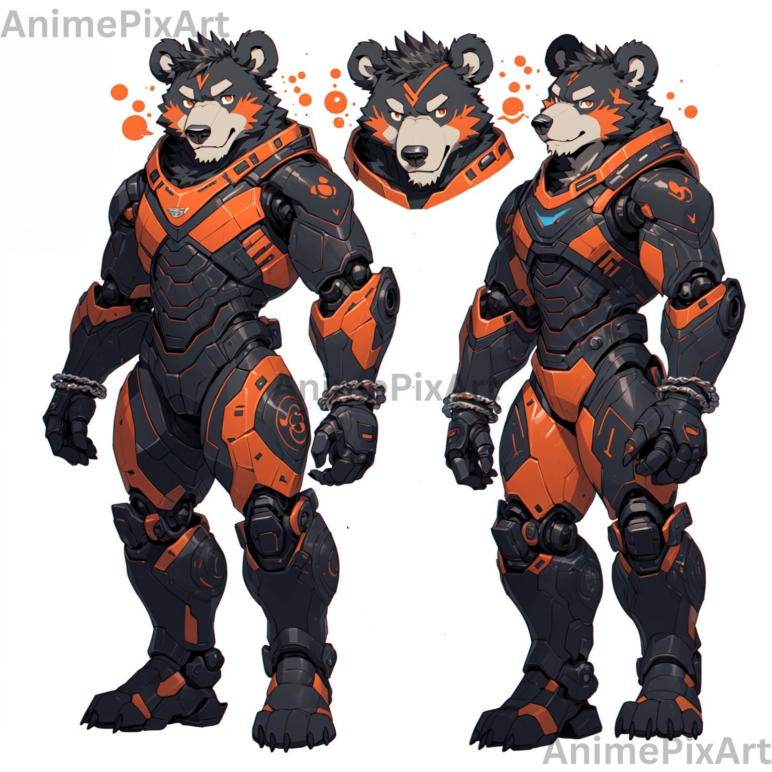 EXCLUSIVE 1x Fursona Adopt : Dec. 17th Fenris Bear Fursona Furry ...