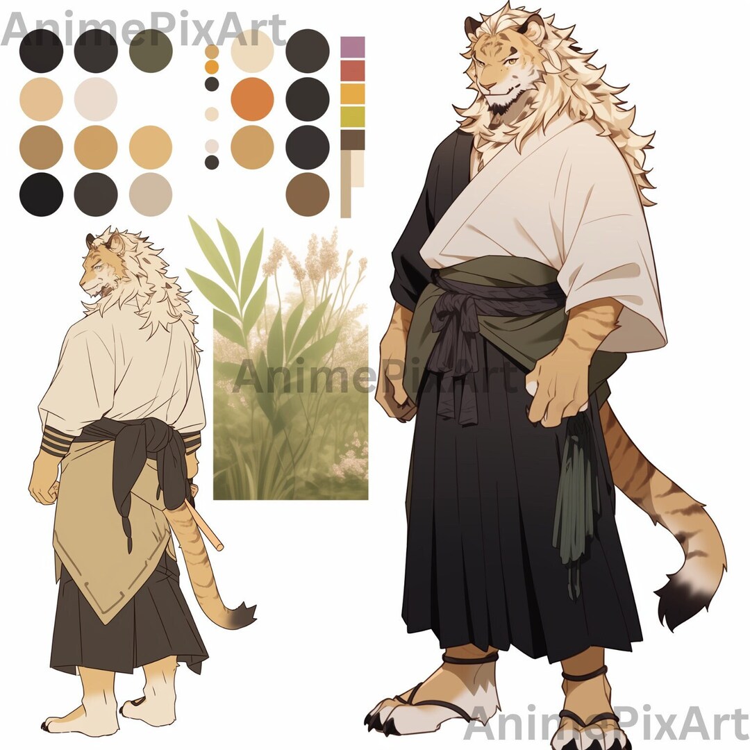 EXCLUSIVE Samurai Furry Adoption: Ajax 1x Daily Adoptions & - Etsy