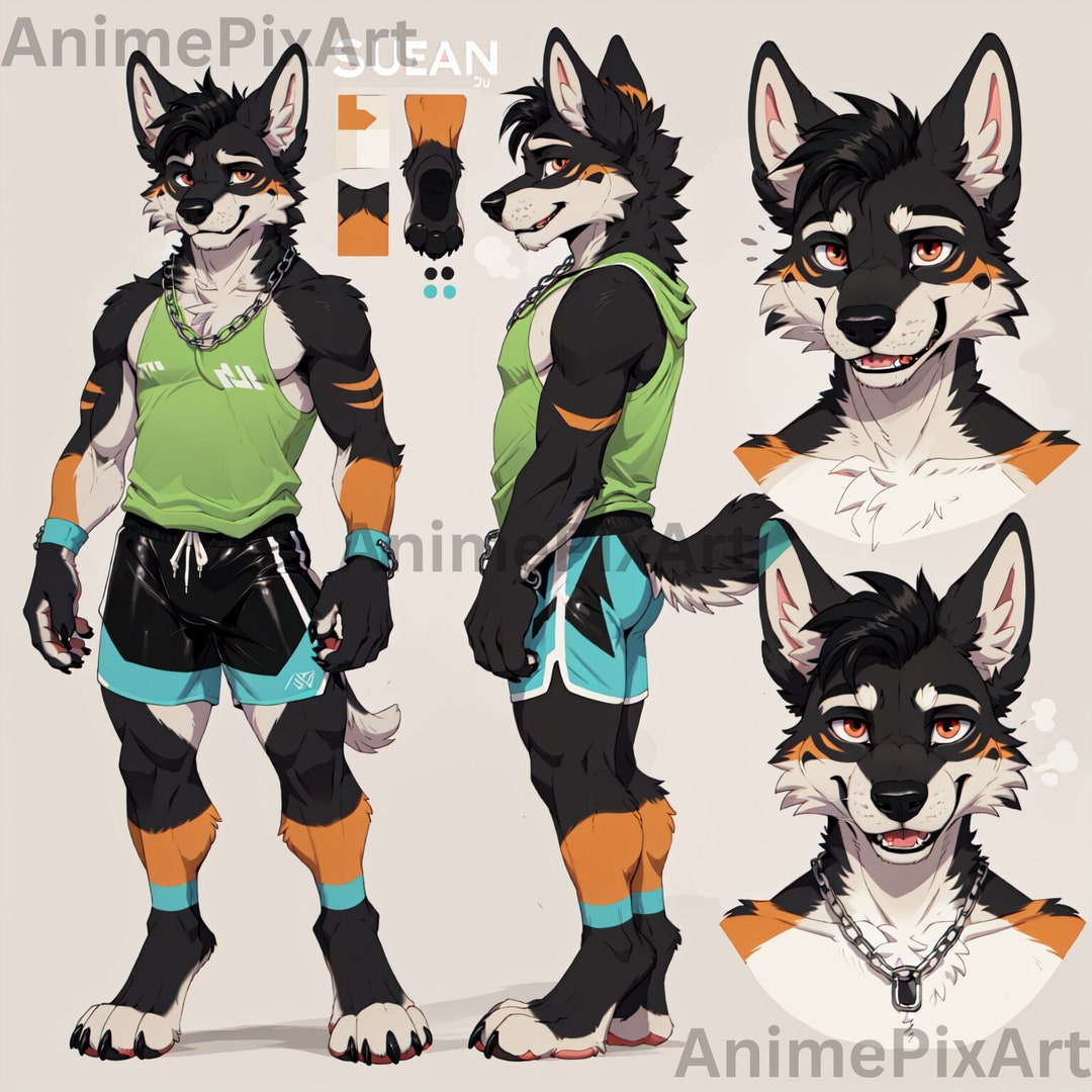 EXCLUSIVE 1x Fursona Adopt : Daily Adoptions Dec. 9th Suean Wolf Dog ...